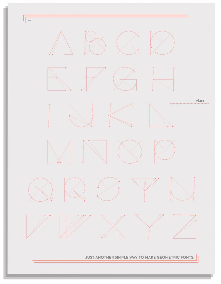 Free Font: Geometric Typography › FreeTypography