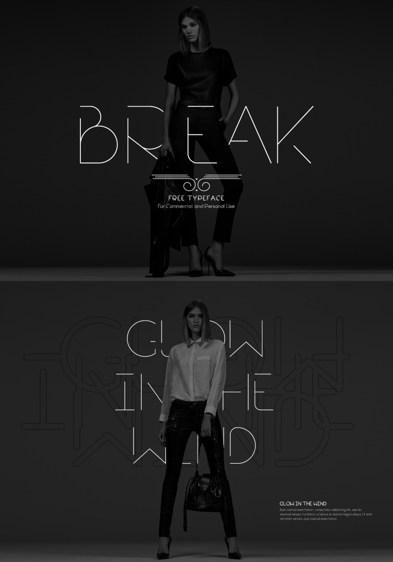 Free Font: Break › FreeTypography