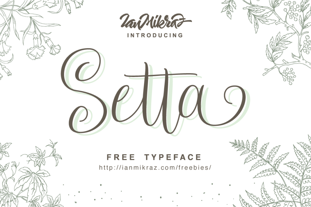 Free Font: Fabfelt Script › FreeTypography